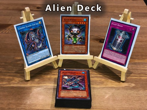 Yugioh Alien Deck 40 Cards Shocktrooper Stealthbuster Dog Overlord ...