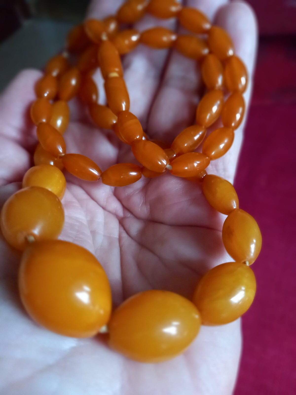 Antique Vintage Retro Butterscotch Amber Bakelite Ne… - Gem