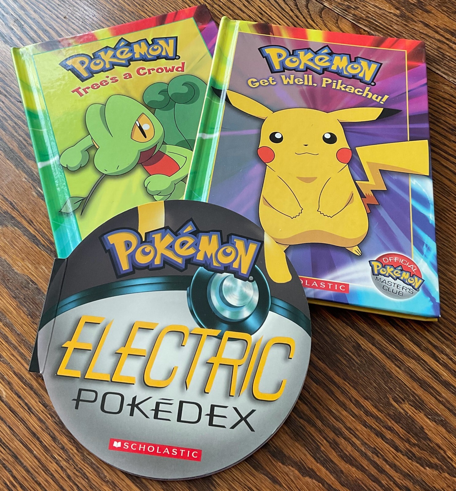 Pokémon Scholastic Books (Official Pokémon Master's Club) Pokédex | eBay