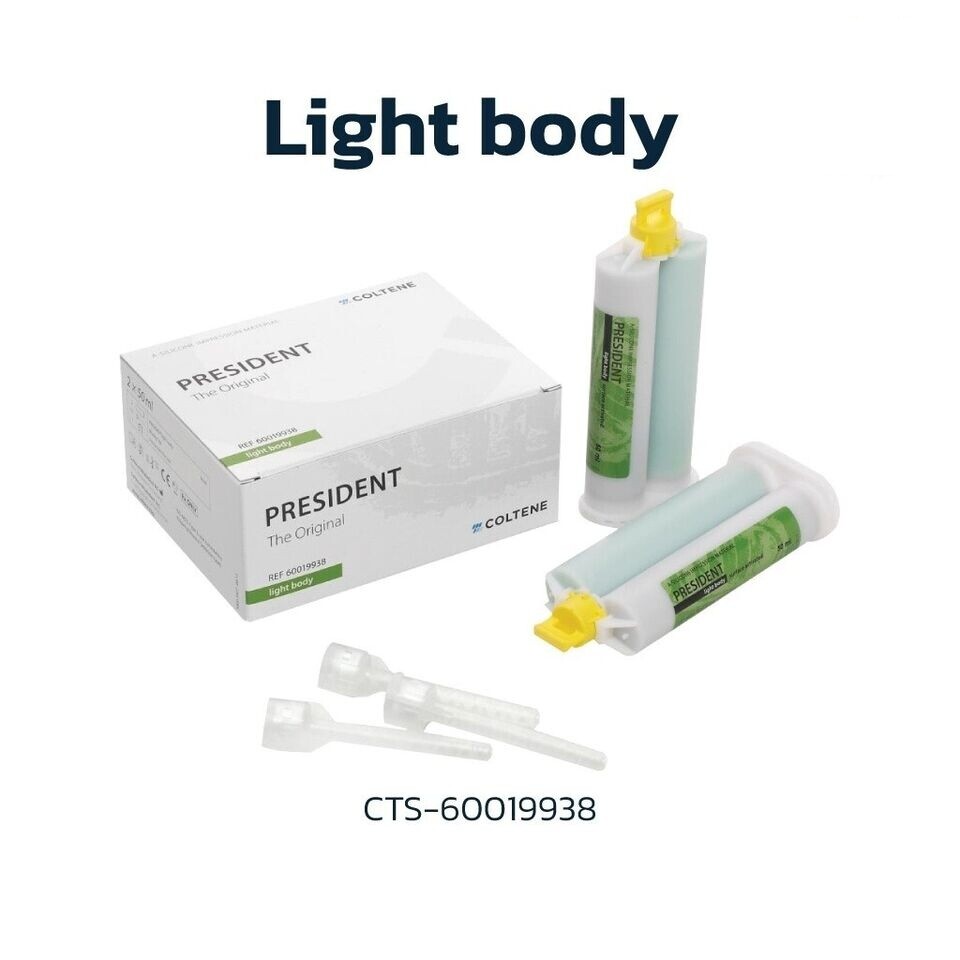 Coltene Whaledent The Original President Dental A Silicon Impression ...