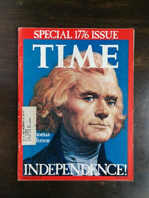 Time Magazine Special Bicentennial Issue 1976 Thomas Jefferson ...