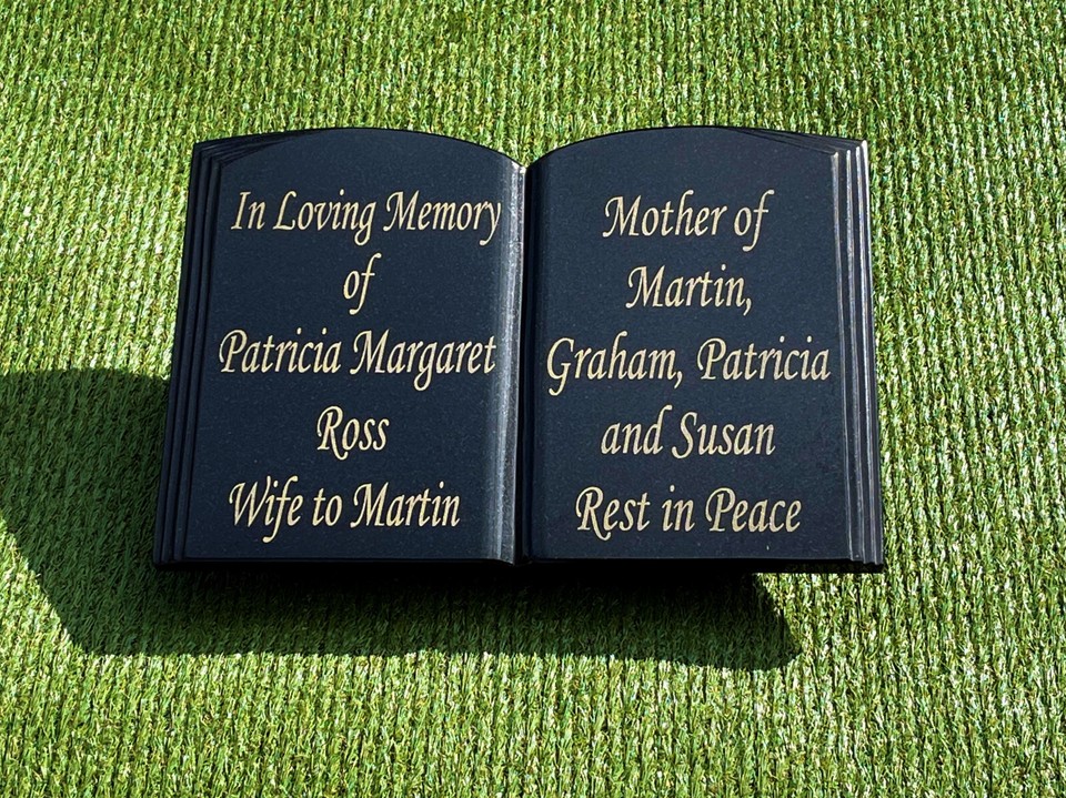 Personalised Memorial Stone Gravestone Headstone Memorial Plaque | eBay UK