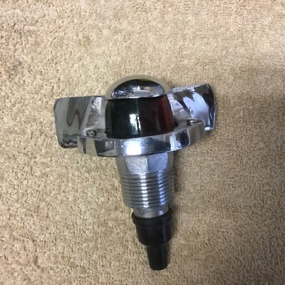 Boat Chrome Plated Bronze Running Light Red and Green Lens with socket ...