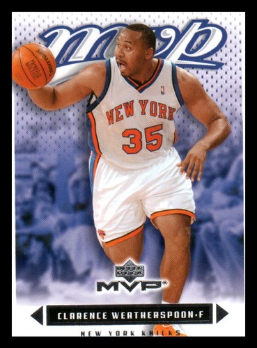 2003-04 Upper Deck MVP #124 Clarence Weatherspoon NBA Basketball New ...