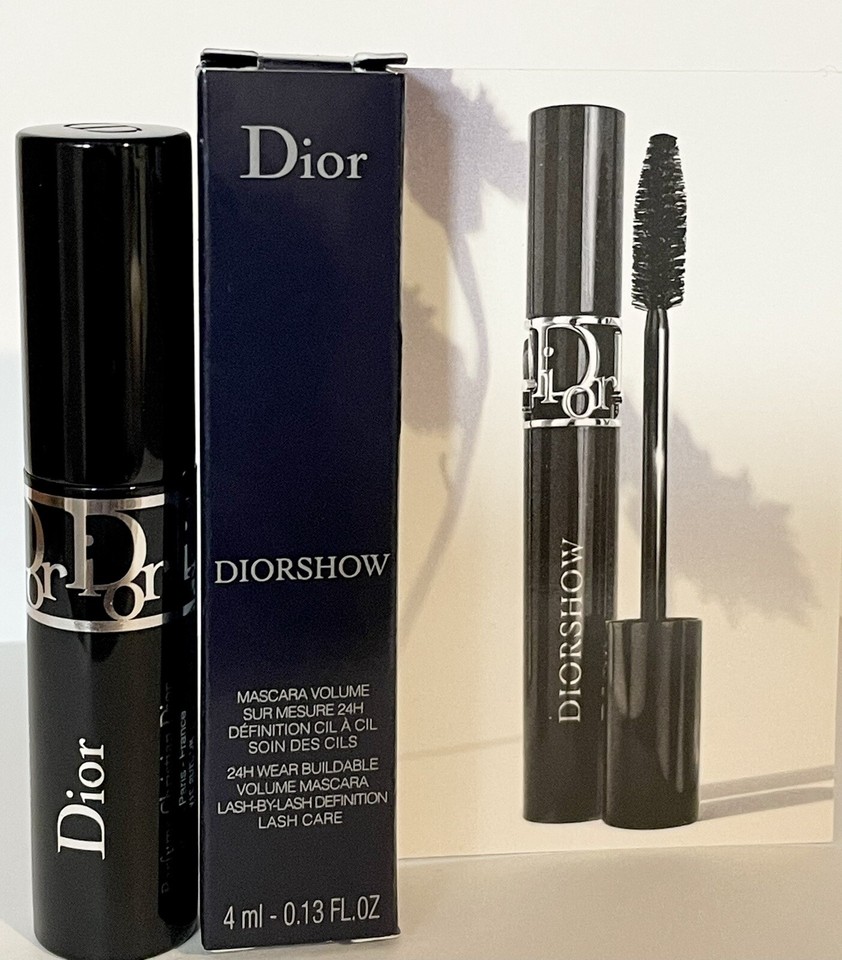 DIOR Diorshow 24H Buildable Volume Mascara Mini Travel SZ 4 ML NEW! | eBay
