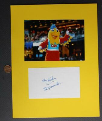 San Diego Chicken Sports Mascot Ted Giannoulas signed autograph & photo ...