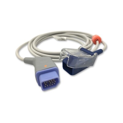JL-650P Compatible SpO2 Adapter Cable for Nihon Kohden, used with ...