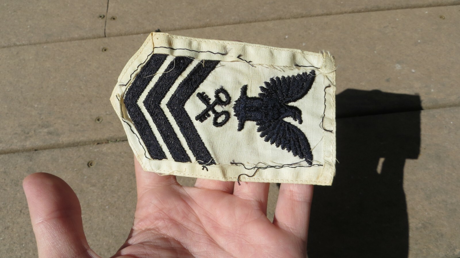 WW2 USN US Navy Rate Blue 1st Class Petty Officer Storekeeper WAVE ...