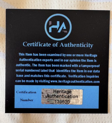 Pele Hand Signed Jersey Brazil Coa Heritage Auction Goat Auto Number 10 ...