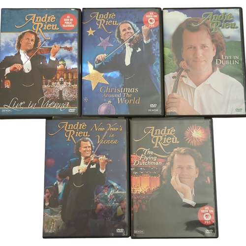 Denon DVD Set Andre Rieu Collection Live Vienna Christmas Dublin | eBay