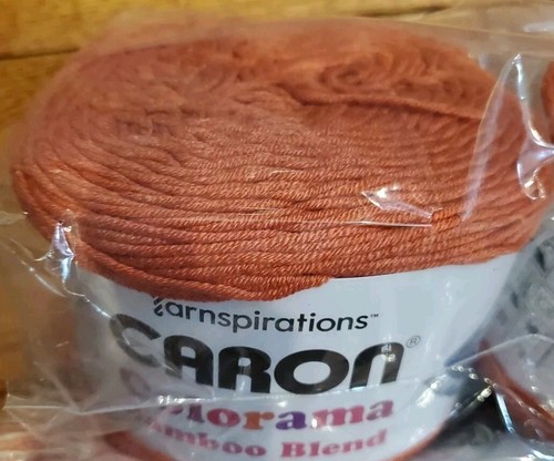 1 Yarnspirations Caron Colorama Bamboo Blend Cake Yarn Berry Red 8oz | eBay