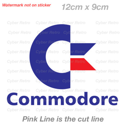 Commodore 64 Retro Vintage Computer Logo Sticker | eBay Australia