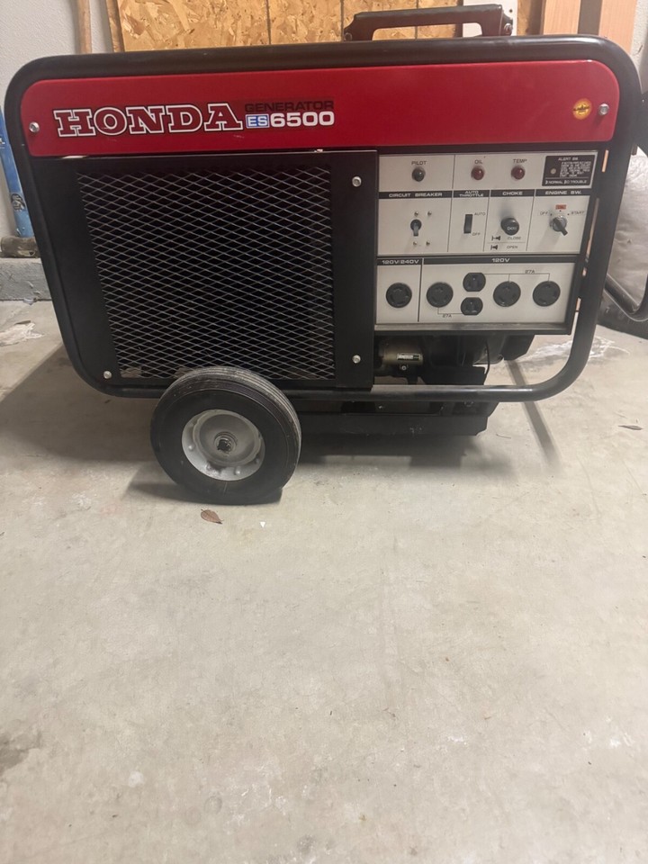 Honda Es6500 watt portable generator | eBay
