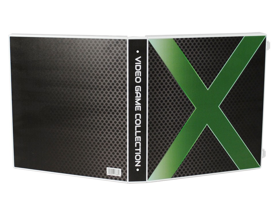 Xbox Themed Video Game Storage Case, High-Capacity Holds 80 Video Game ...