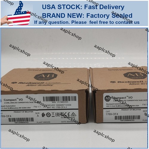 NEW PLC 1769-OF4 CompactLogix Analog Output Module 1769OF4 | eBay
