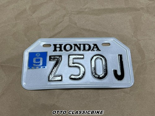 HM Monkey 50 Z50J Z50J1 Z50 J MONKEYBIKE MINIBIKE LICENSE PLATE ( 210mm ...