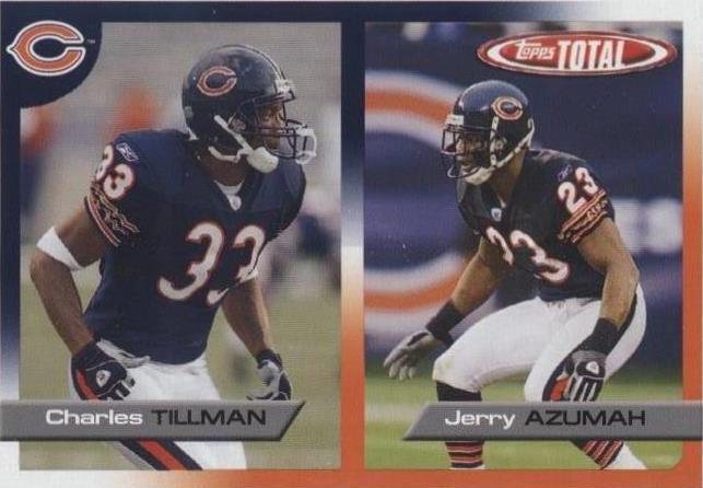 2005 Topps Total - Charles Tillman, Jerry Azumah #116 for sale online ...