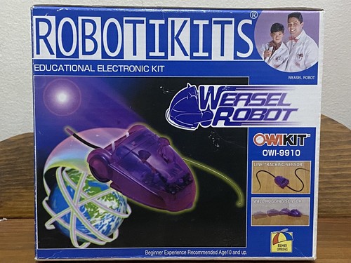 Educational Science Electronic Kit Weasel Robot Robotikits OWI-9910 New ...