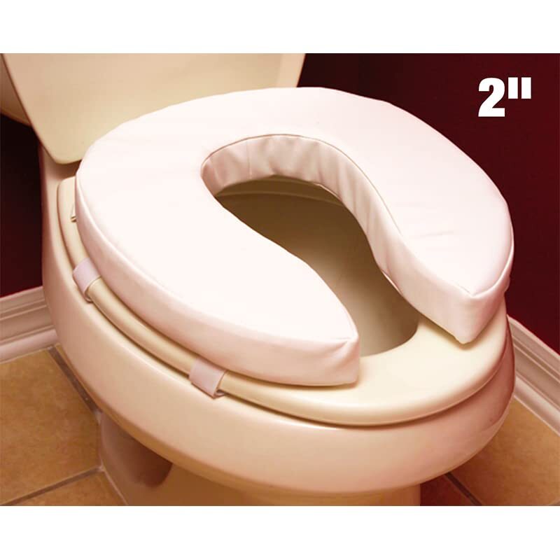 Toilet Seat Cushion Toilet Bowl Riser for Comfort and Elevation | eBay