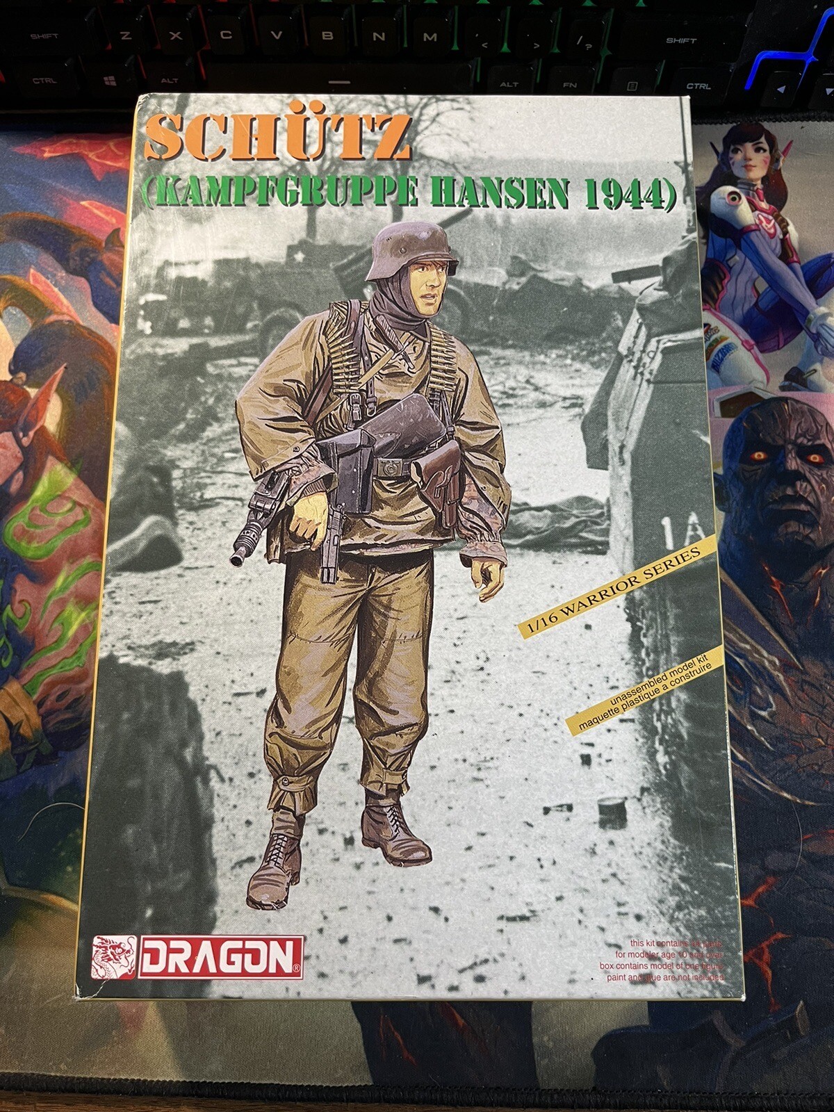 Dragon #1623 1/16 SS-Schutze (Kampgruppe Hanson `44) Sealed Model Kit ...
