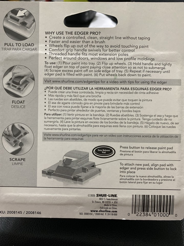 SHUR-LINE 2000878 1000C Paint Premium Edger Professional | eBay