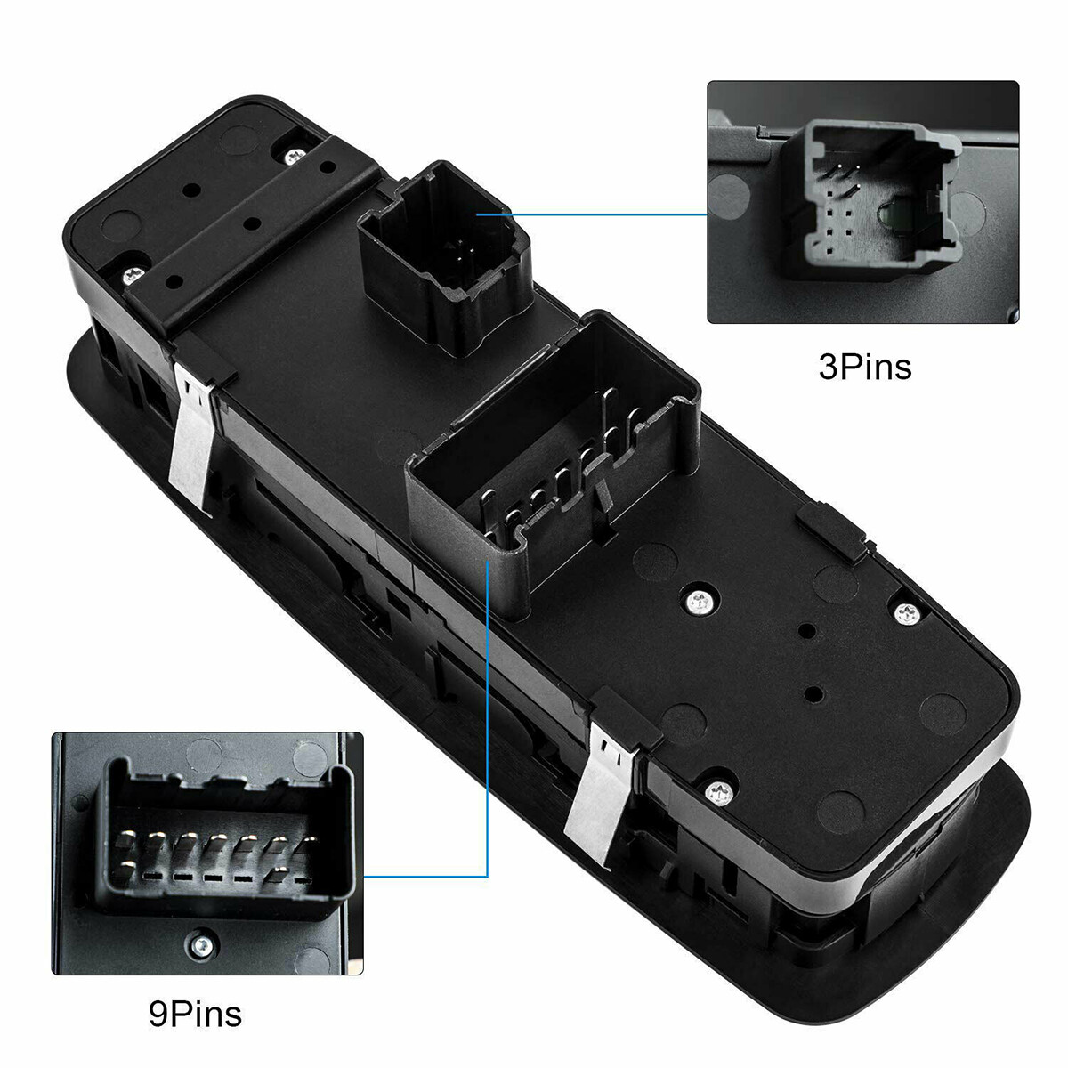 Front Driver Master Power Window Switch for Dodge Ram 1500 2500 3500 ...