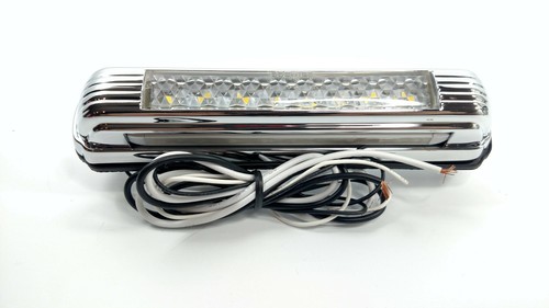 Universal LED Reverse Light, Chrome Art Deco License Plate Light Hot ...