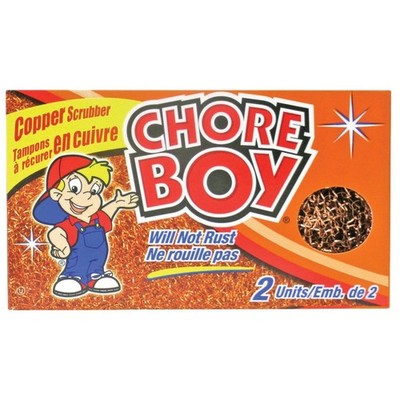 Chore Boy Copper Scouring Pad (2-Count) 86909618941 Chore Boy ...