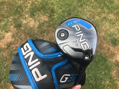 Ping G30 7 Wood 21* with Ping SR Flex Graphite Shaft | eBay