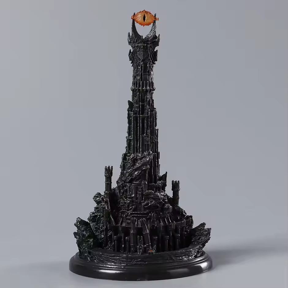The Lord of the Rings Sauron Tower Eye of Barad-dur Scene Model 7.5in ...
