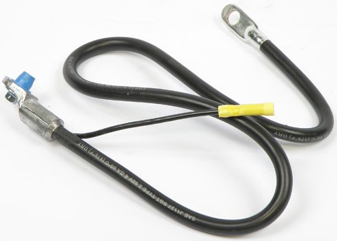 Universal 30" Negative Side Terminal Battery Cable | eBay