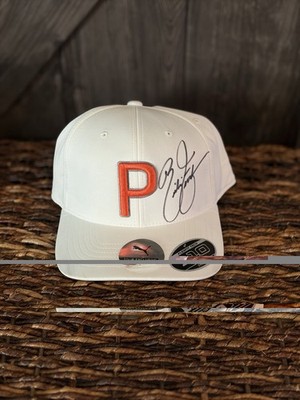 RICKIE FOWLER SIGNED AUTOGRAPH AUTO WHITE PUMA TOUR EXCLUSIVE HAT W ...