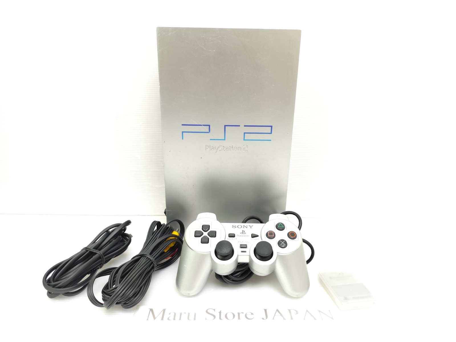 SONY PS2 Fat Game Console SCPH-50000 TSS Silver Read US and JP Games ...