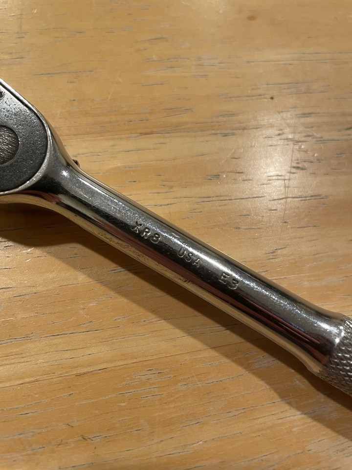 Mac Tools 7-1/2" Ratchet 3/8" Drive Knurled Handle XR8 USA | eBay