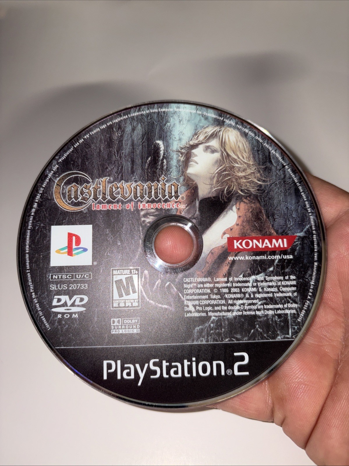 Castlevania Lamont of Innocence Sony PlayStation 2 Video Game Konami ...