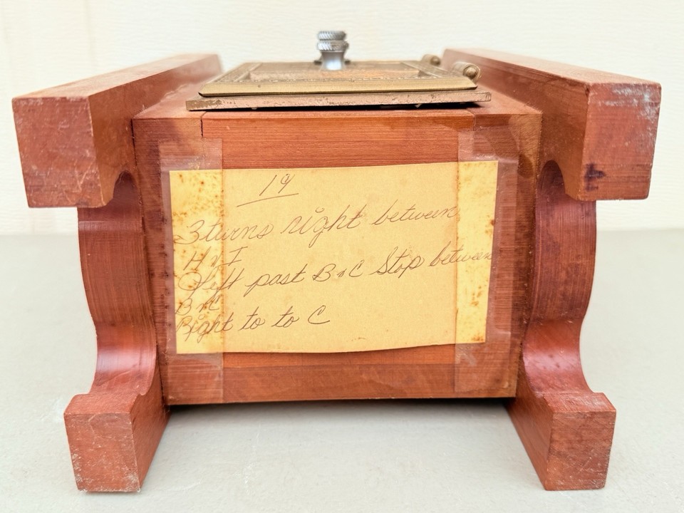 Vintage US Post Office Box Door Coin Bank - Combination Lock | eBay