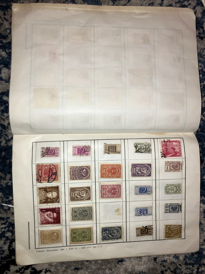 Inherited Stamp Collecting Books/Stamps | eBay