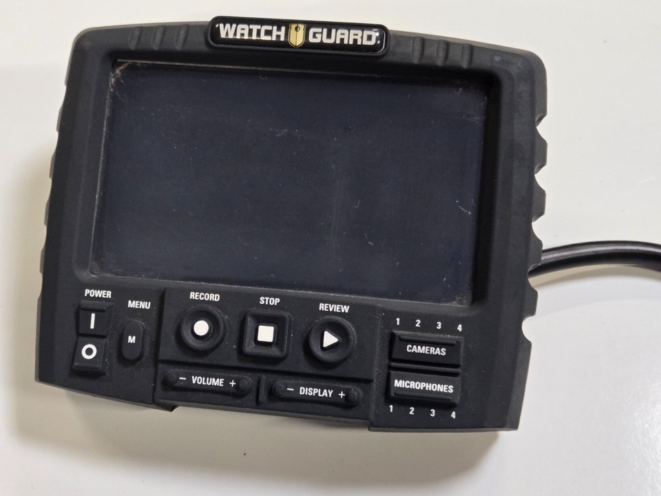 Watch Guard 4RE DVR Video System Display, Panoramic, Infrared Camera ...