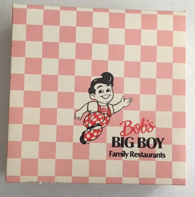 Bob’s Big Boy Restaurants 8 inch Pie Box, USED | eBay