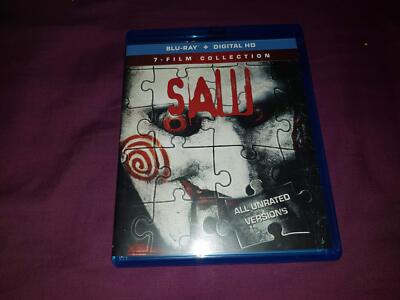 Saw: The Complete Movie Collection (3 Blu-ray Set, NO Digital, 2014) LN ...