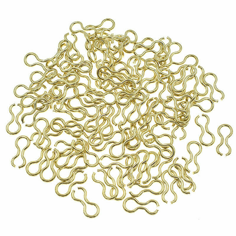 100PCS Brass Sinker Eyes Eyelets for Lead Weight Mold Fishing Tackle ...