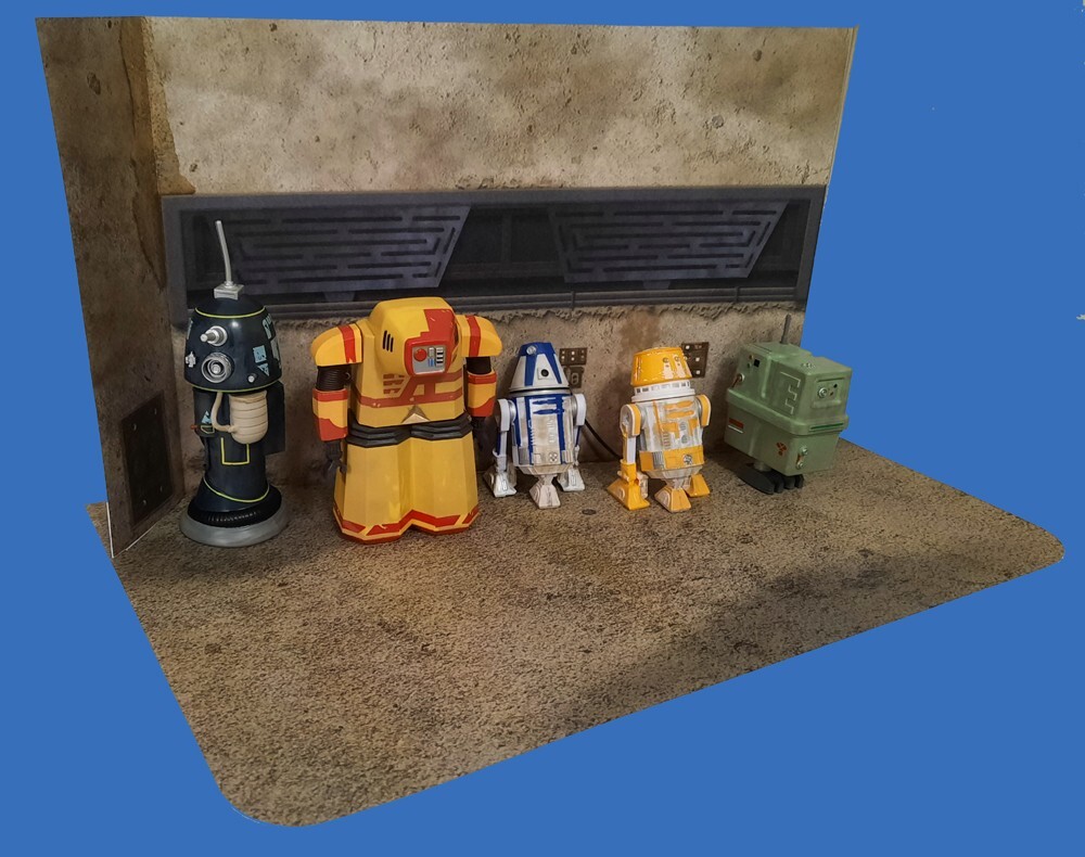 Droid Depot Custom Playset Batuu Galaxy's Edge Star Wars TVC Hasbro ...