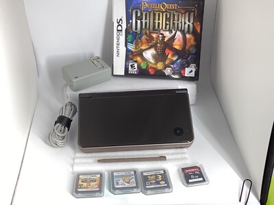 Nintendo DSi XL Bronze /Brown W/6Games Stylus-Charger- Cleaned ...