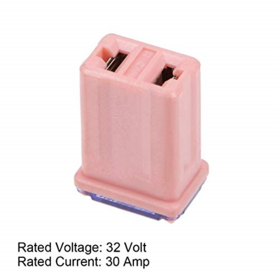 10 Pack 30Amp Micro Cartridge Fuses MCASE Type FMM MAXI Fuse Slow Blow ...