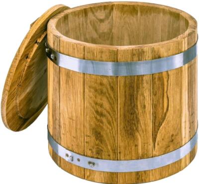 Pickle Oak Barrel Cask Tank Farmhouse Bucket Sauerkraut Container ...