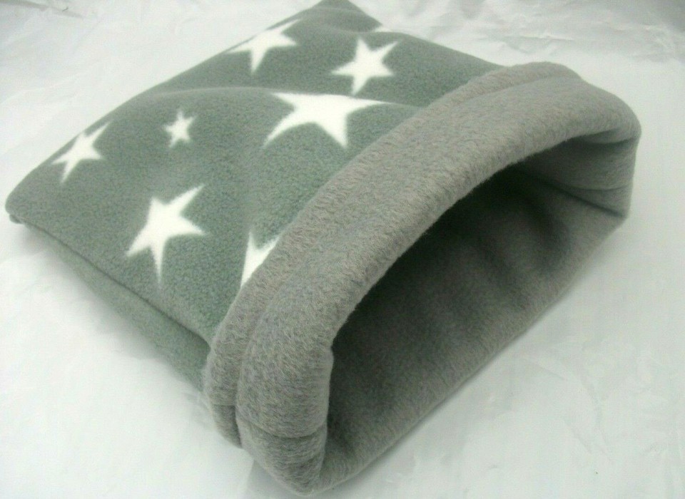 *60 DESIGNS**FLEECE SNUGGLE POUCH GUINEA PIG BED BAG HEDGEHOG CUDDLECUP ...