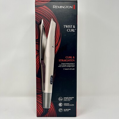 Remington Pro Multi-Styler with Twist & Curl Technology - 1" Barrel ...