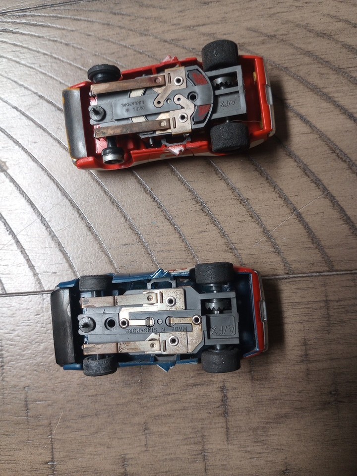 AFX / TYCO AMC Javelins, Chrome Stepside Chevy Truck, Chrome Le Mans ...