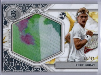 2024 Topps Royalty Tennis ROOKIE JUMBO RELIC Toby Kodat JERSEY 9/50 | eBay