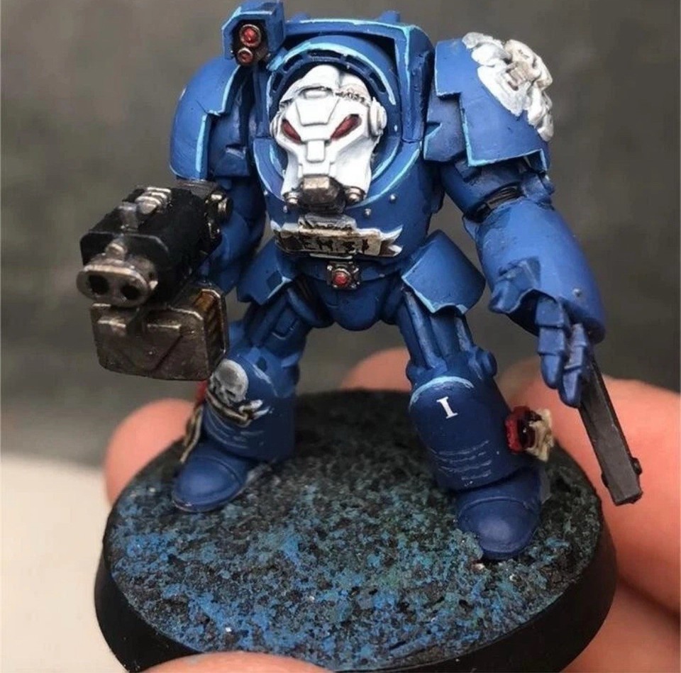 Ultramarines Terminator Squad Space Marines Warhammer 40K Army Presale ...